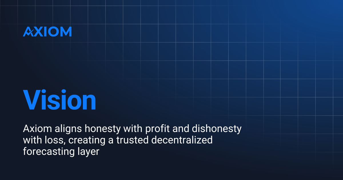 Vision | Axiom Protocol