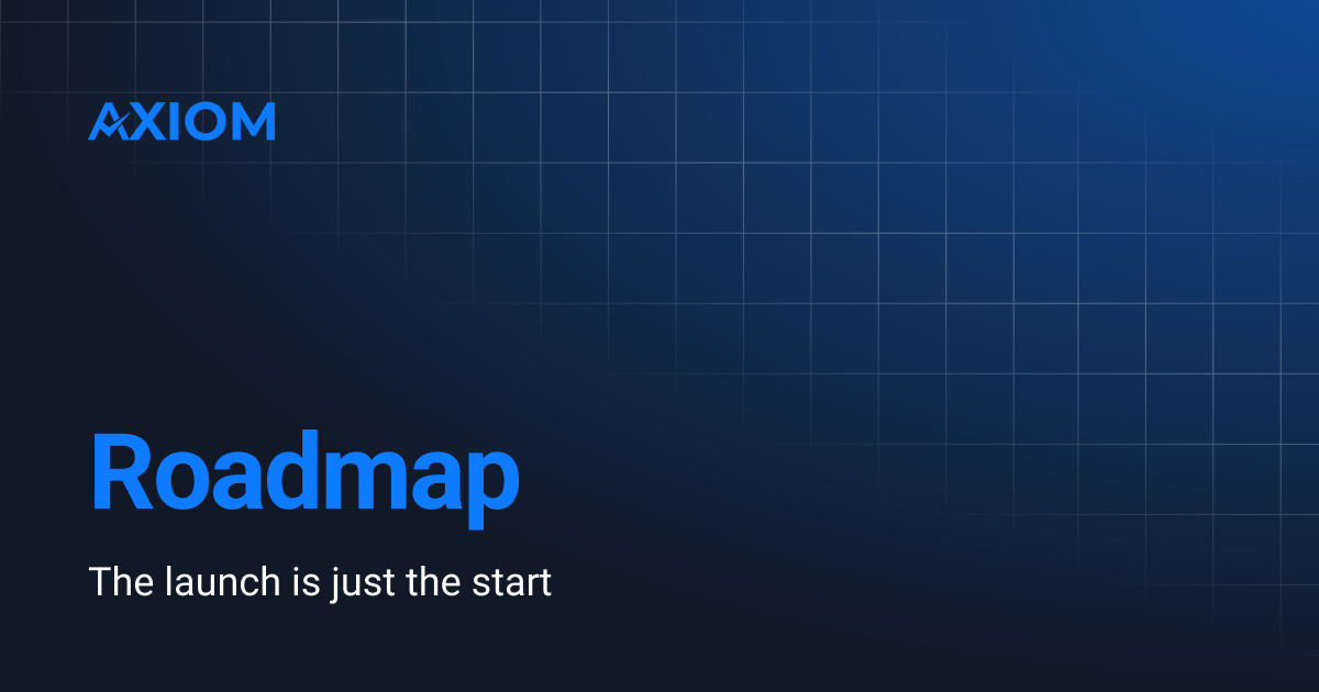 Roadmap | Axiom Protocol