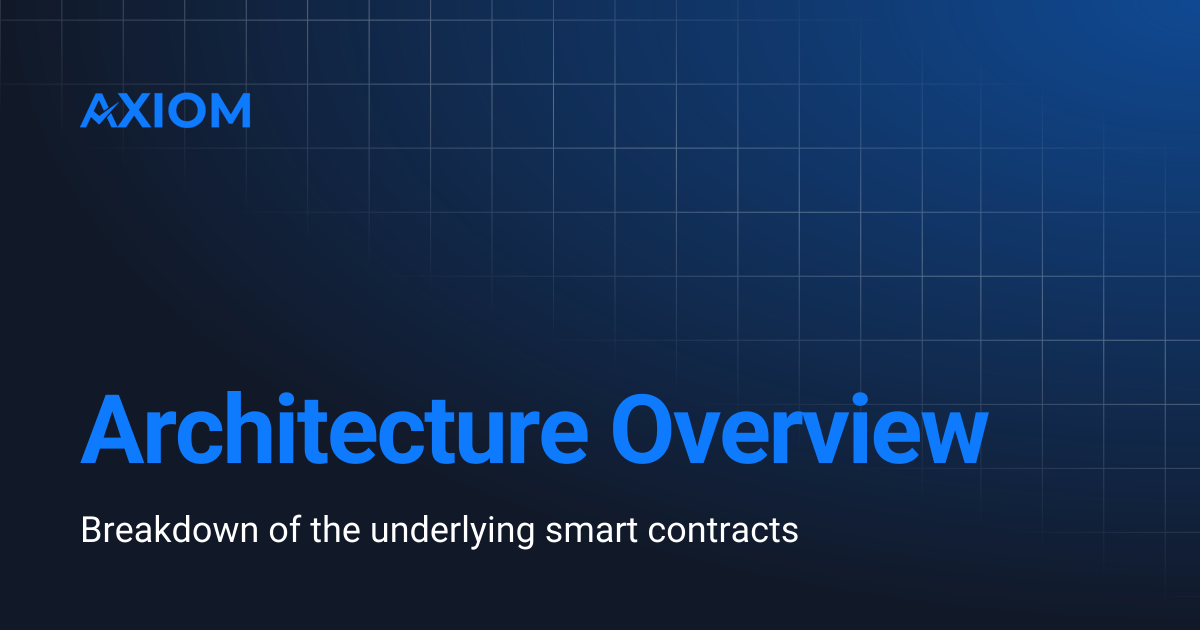 Architecture Overview | Axiom Protocol